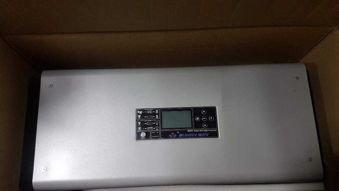 6kw (7000VA) 96v solar hybrid low frequency toroidal pure sine wave ...