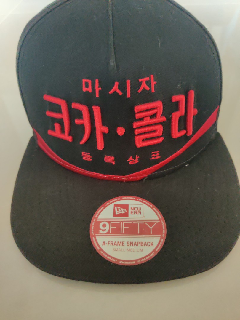 Authentic New Era Korean Coca Cola Snapback, Men's Fashion, Watches ...