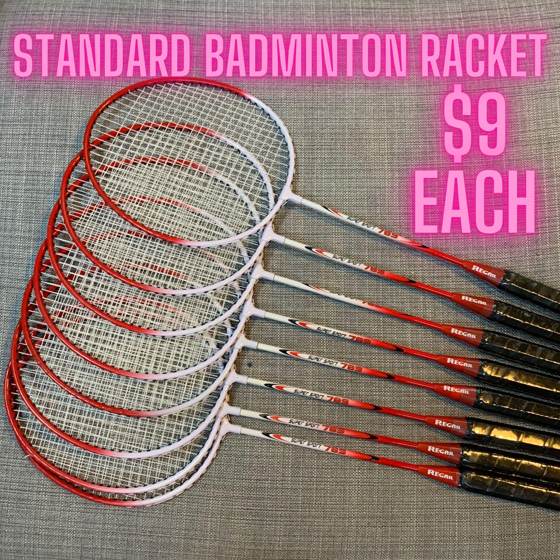 Beginner-intermediate Badminton shuttlecock feather shuttles net racket ...