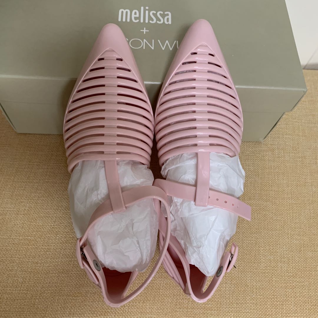 Brand New Melissa Kate + Jason Wu AD Pink, Women's Fashion, Footwear ...