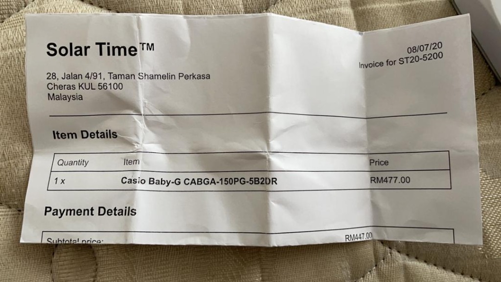 CASIO BABY-G CABGA, Women's Fashion, Watches & Accessories, Watches on ...