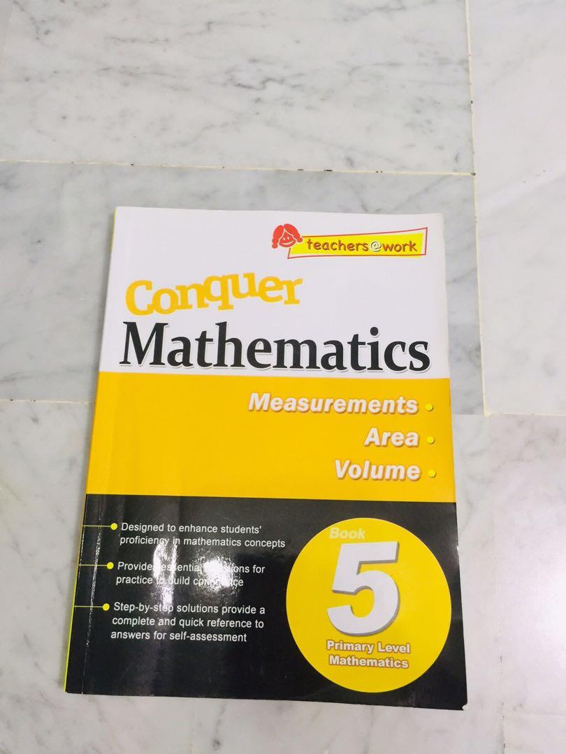 Conquer Maths P5, Hobbies & Toys, Books & Magazines, Assessment Books ...