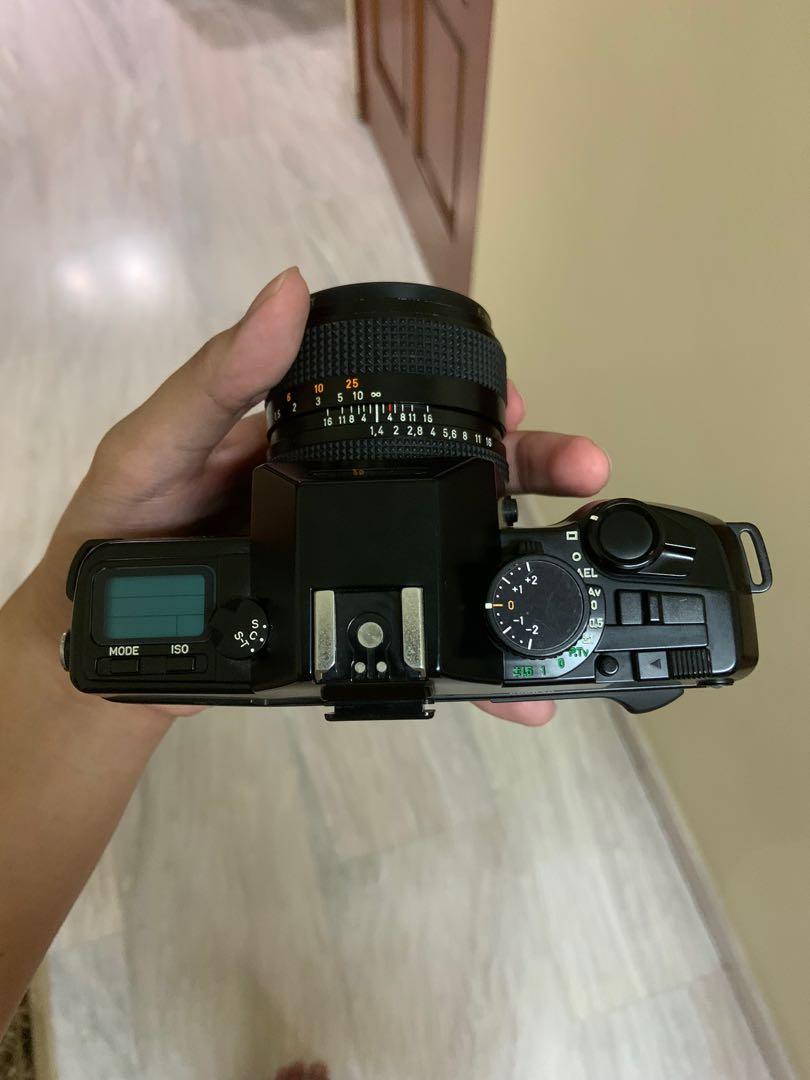 Contax 167MT + Contax 50mm f1.4 AEJ C/Y, Photography, Cameras on Carousell