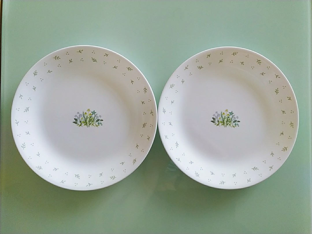 Corelle plate 10 pieces, Furniture & Home Living, Kitchenware ...