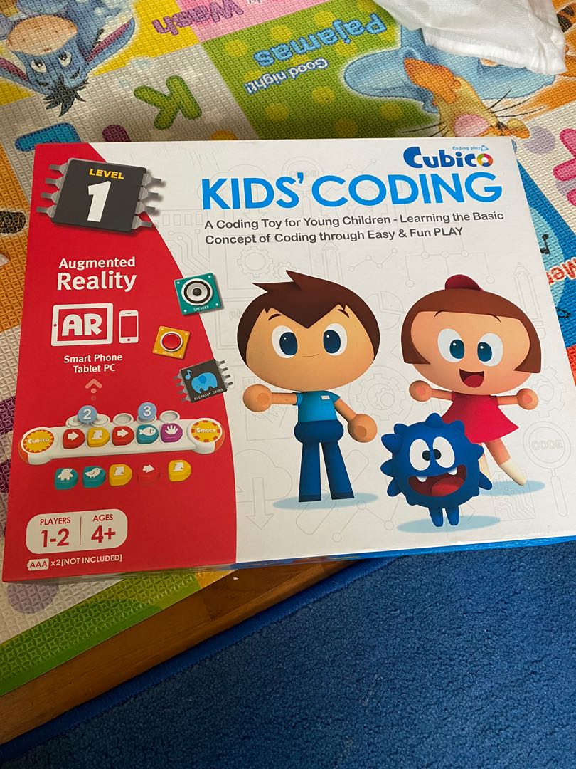Cubico Kids' Coding, Play and Learning Kit, Hobbies & Toys, Toys ...