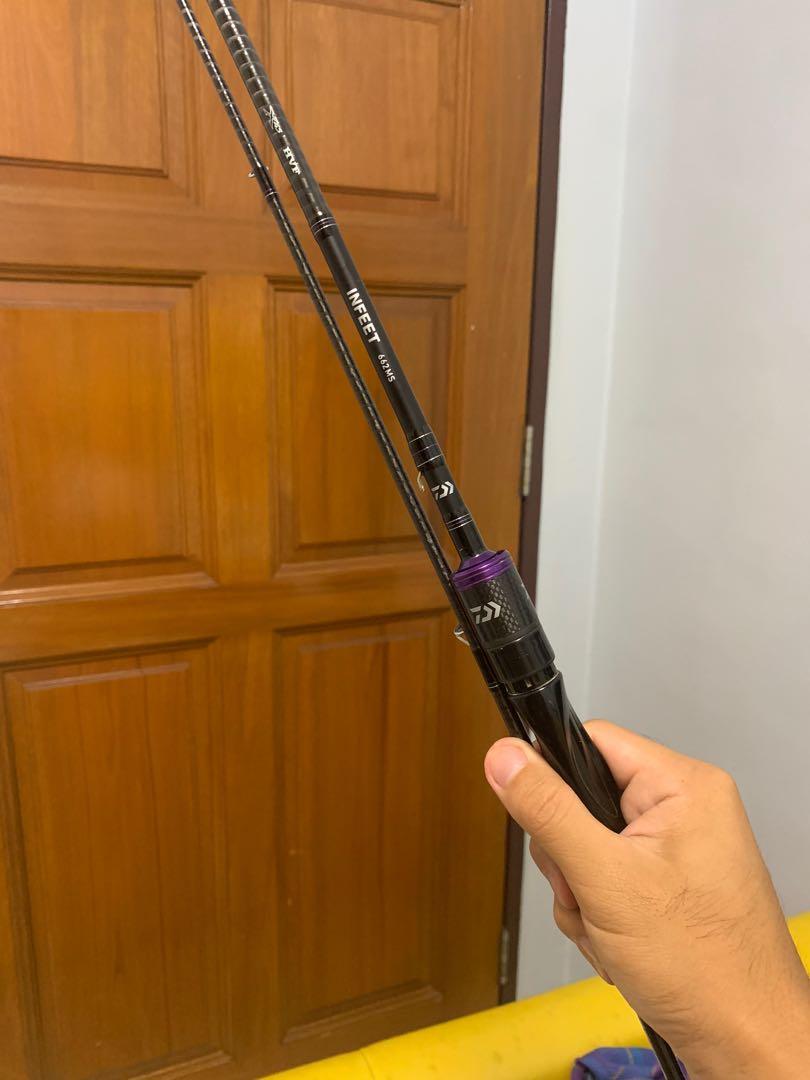 daiwa infeet rod, Sports Equipment, Fishing on Carousell