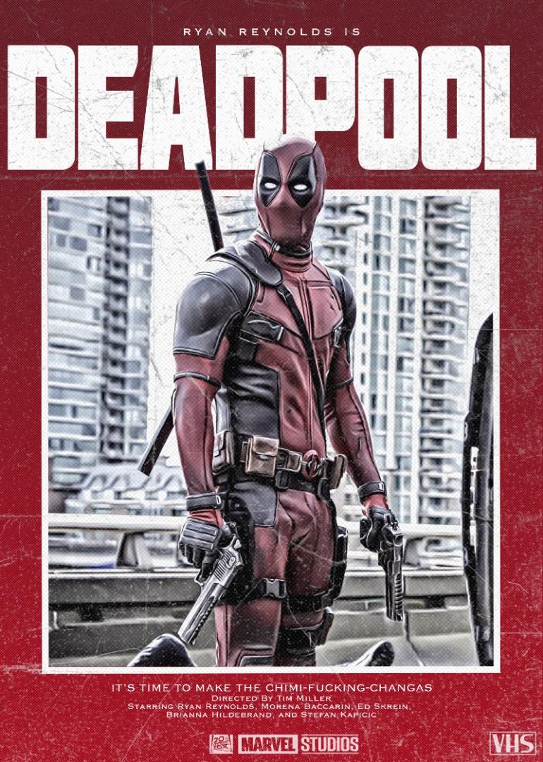 DEADPOOL POSTER, Furniture & Home Living, Home Decor, Frames & Pictures ...