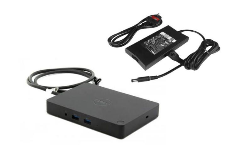 Dell Docking Station (WD15) with USB-C cable interface, Electronics ...