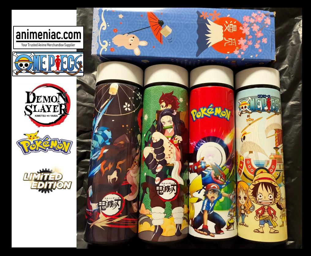 Thermal Flask Demon Slayer Pokemon One Piece, Furniture & Home Living ...