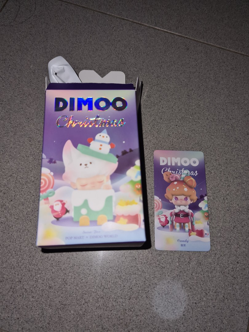 Dimoo Christmas Series Popmart, Hobbies & Toys, Toys & Games on Carousell
