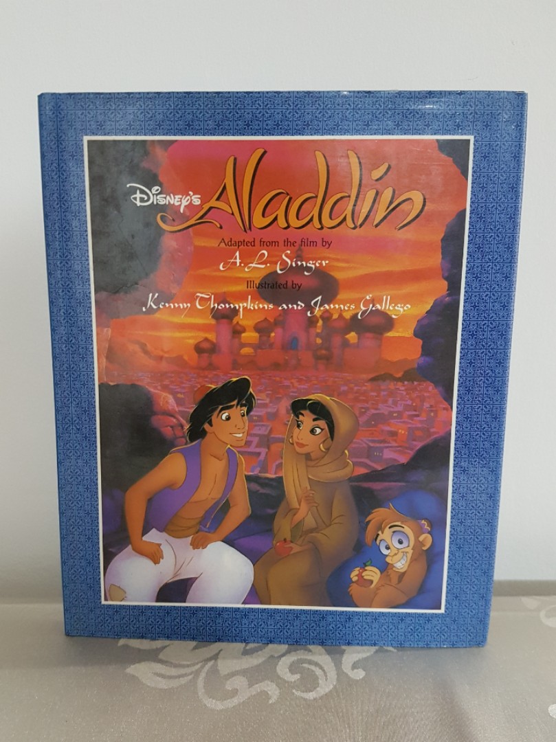 Disney Aladdin Book, Hobbies & Toys, Books & Magazines, Children's ...