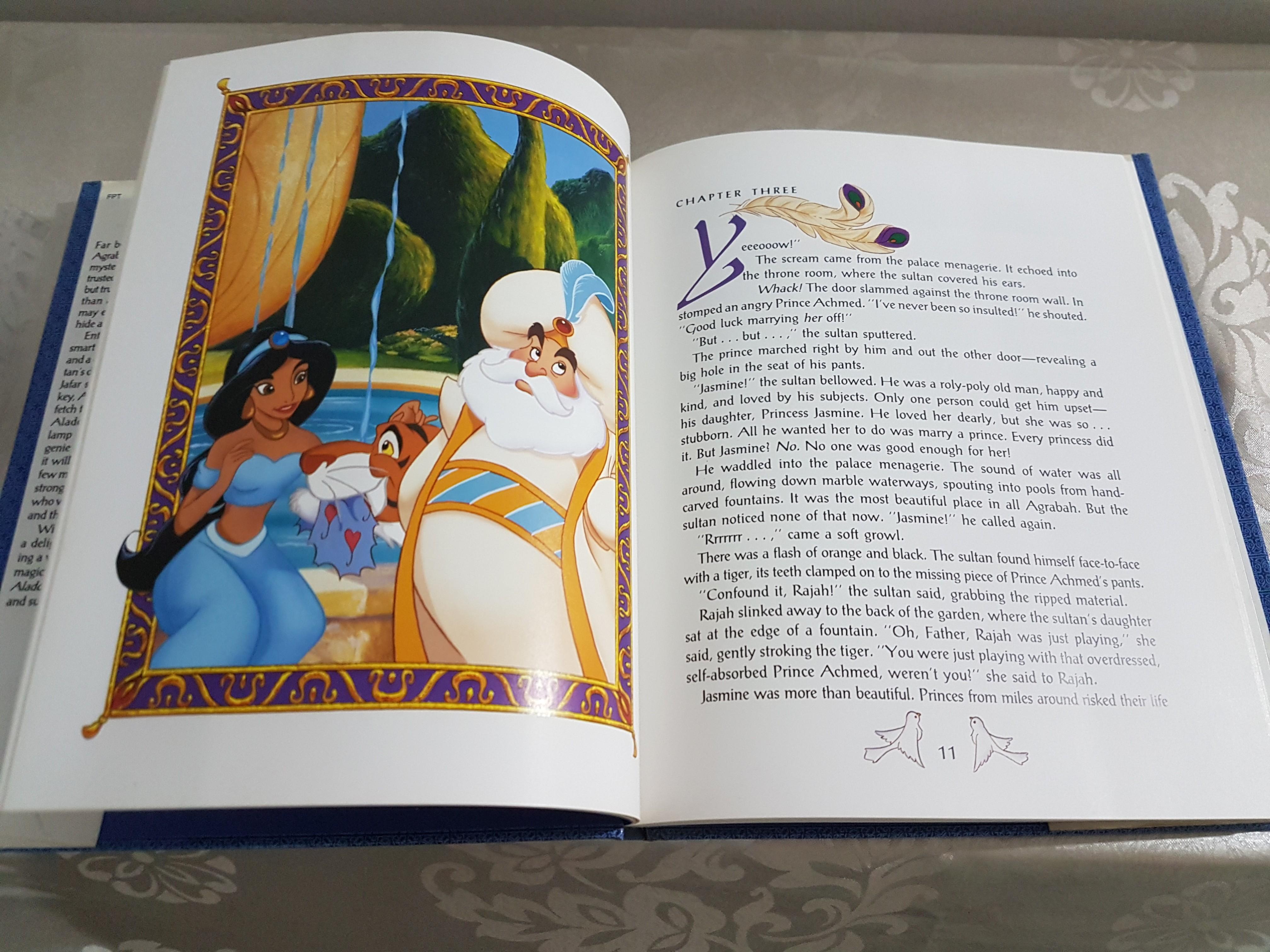 Disney Aladdin Book, Hobbies & Toys, Books & Magazines, Children's ...