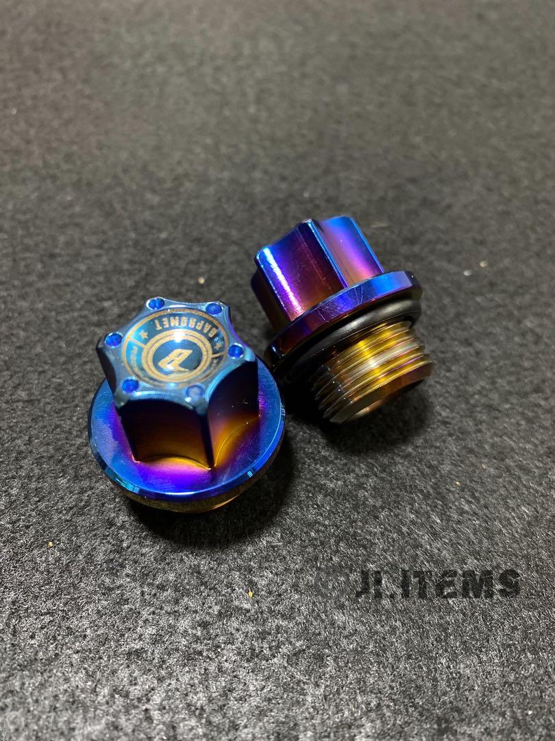 【Spirit Beast】Anti-Thef &【Baphomet】Engine Oil Cover Bolt for XMAX and ...