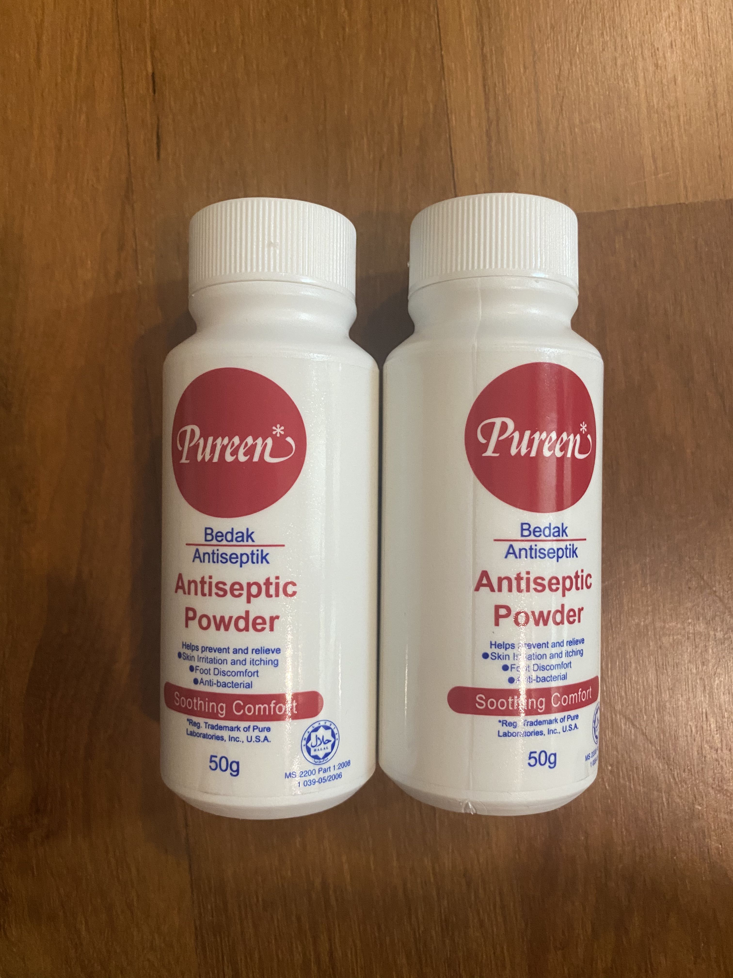 [For 2] Pureen Antiseptic Baby Powder, Babies & Kids, Nursing & Feeding ...