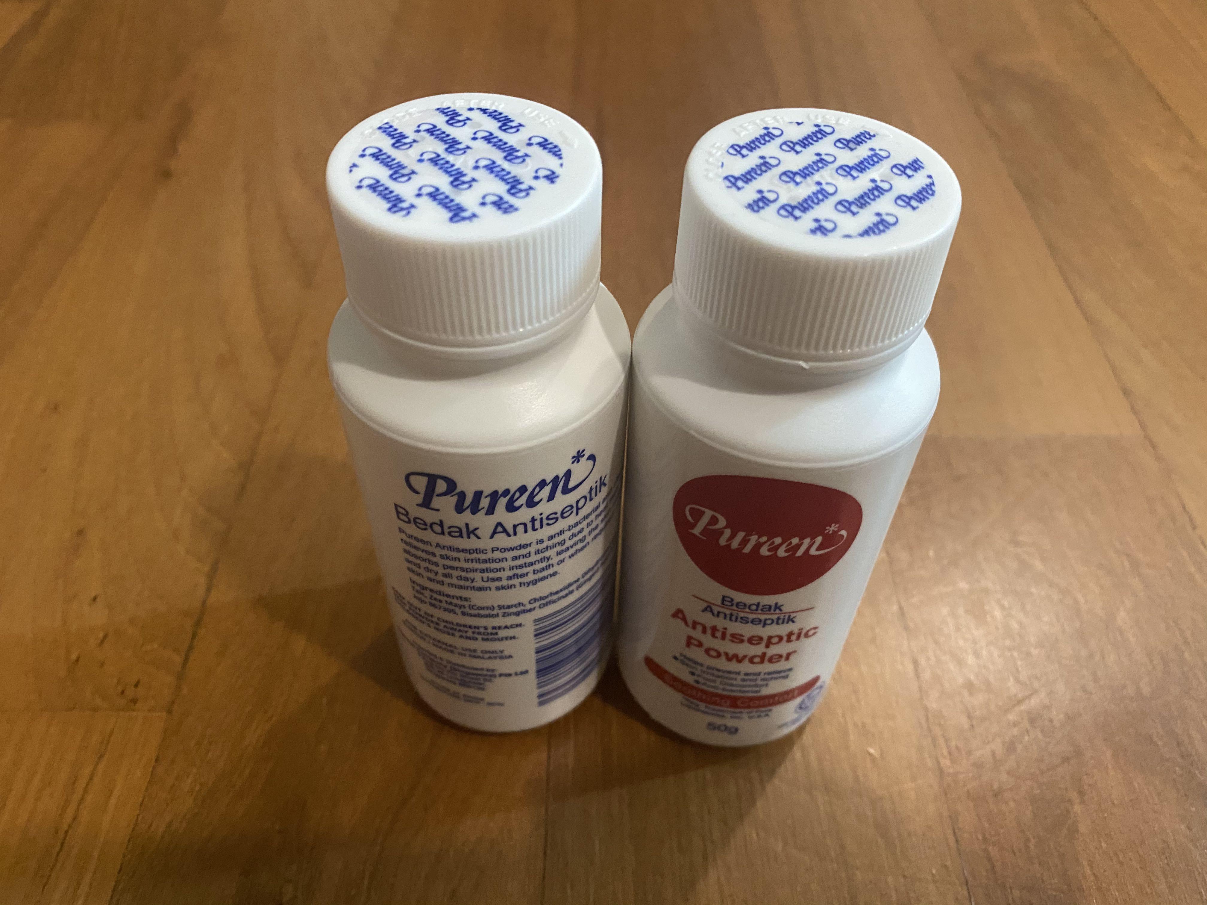 [For 2] Pureen Antiseptic Baby Powder, Babies & Kids, Nursing & Feeding ...