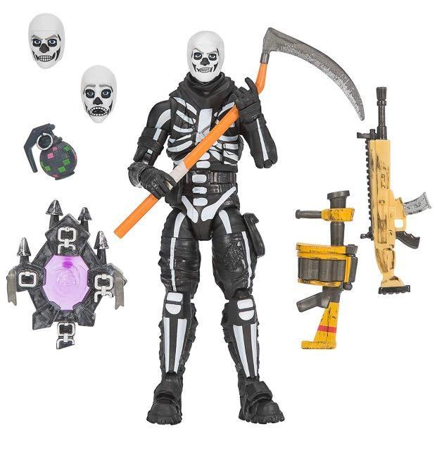 Fortnite Legendary Skull Trooper action figure, 其他, 其他 - Carousell