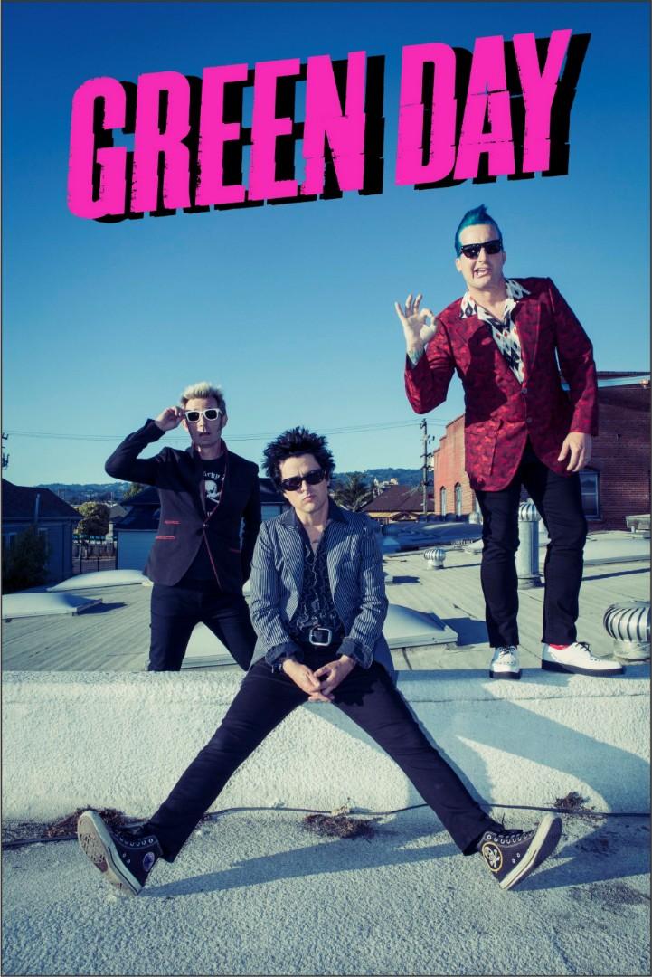 GREEN DAY BAND POSTER, Furniture & Home Living, Home Decor, Wall Decor ...