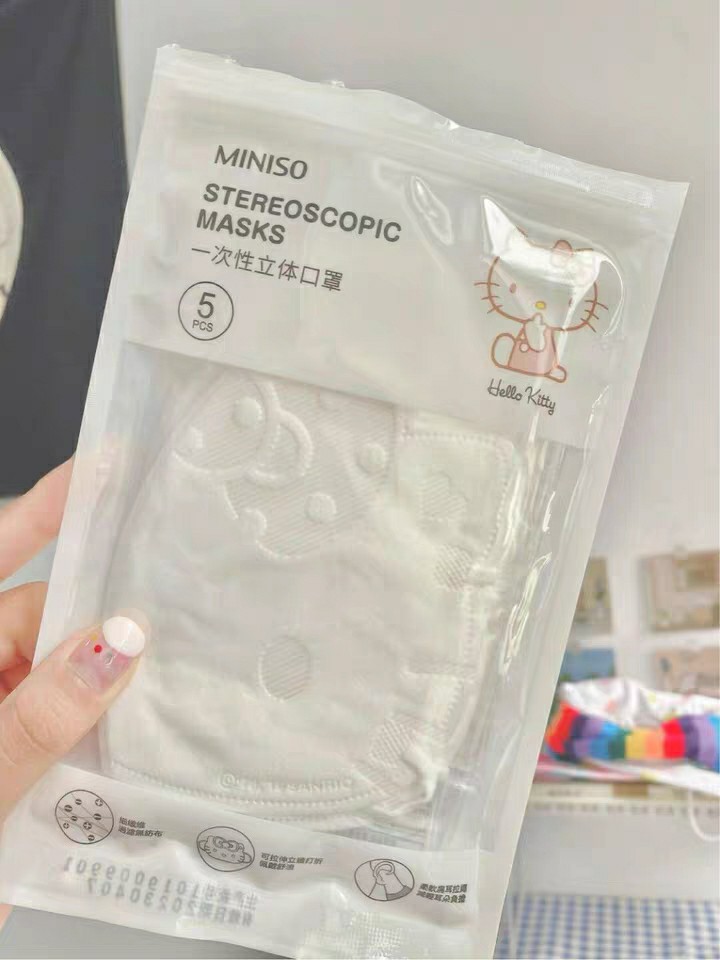 Hello kitty one time mask, Furniture & Home Living, Bedding & Towels on ...