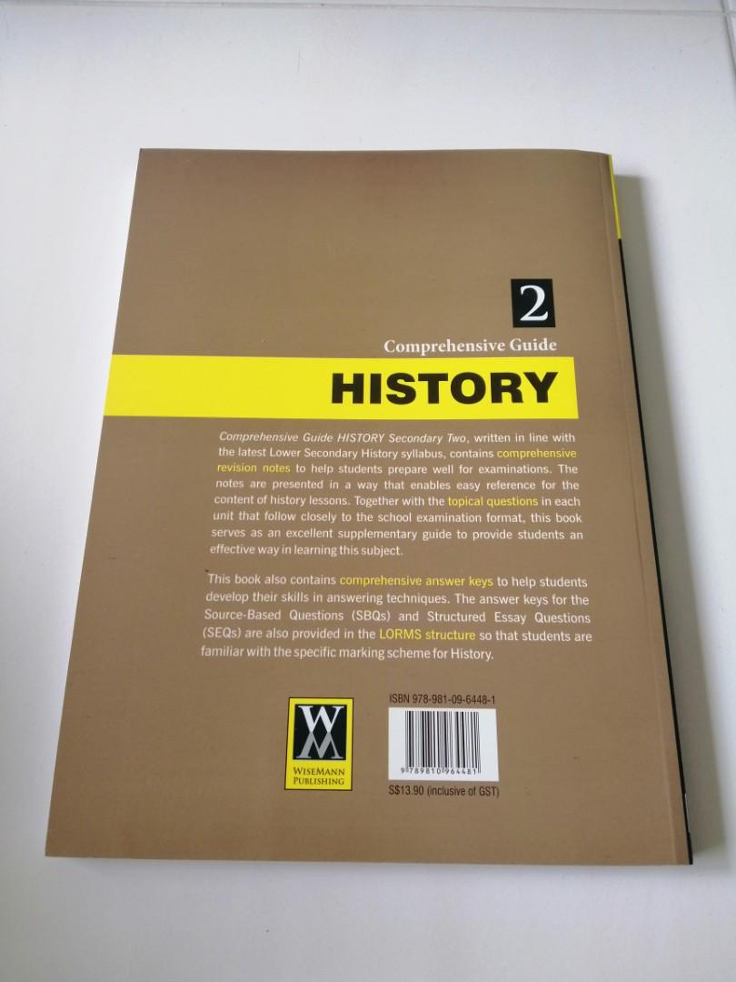 History assessment book/ Boom by Jean Tay/ Sec 1 & 2 history textbooks ...
