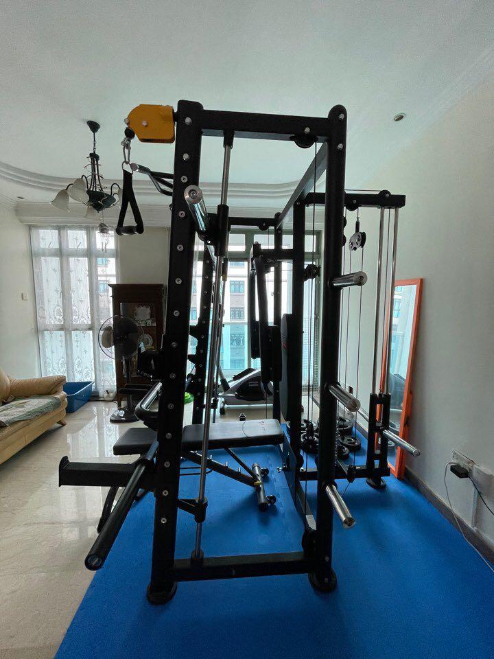 Home Gym (Smith Machine), Sports Equipment, Exercise & Fitness, Cardio ...