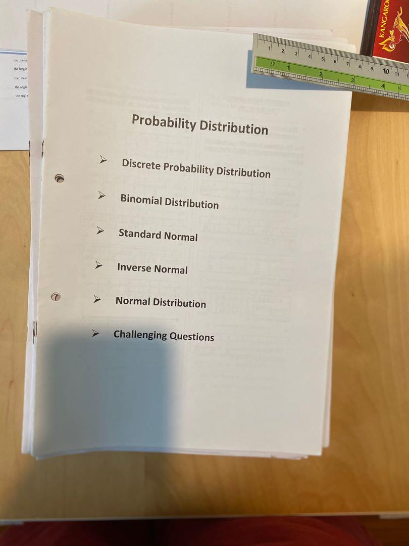 IB maths SL worksheets topical, Hobbies & Toys, Books & Magazines ...