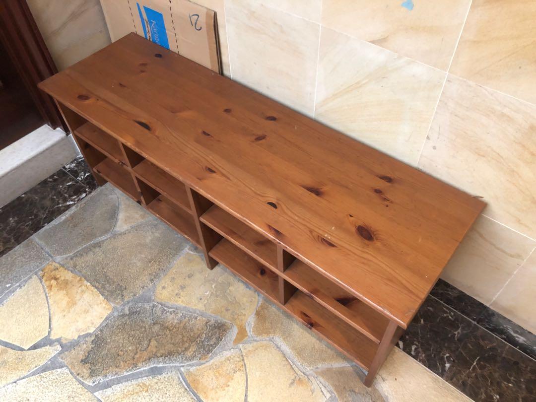 Ikea Entryway Storage Bench/Shoe Rack, Furniture & Home Living ...