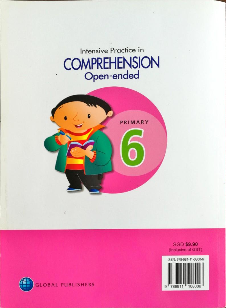 Intensive Practice in Comprehension Open-ended - P6, Hobbies & Toys ...