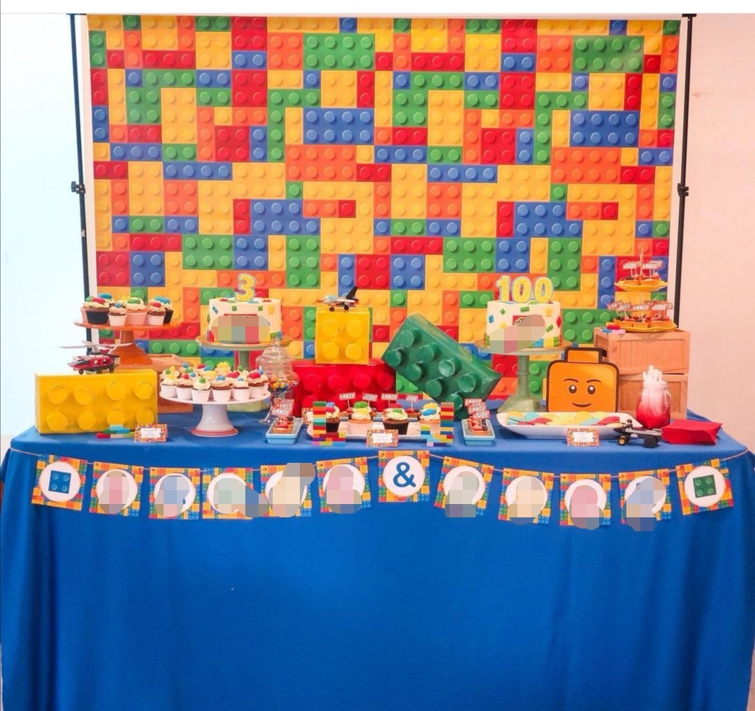 Lego themed banner backdrop, Furniture, Others on Carousell