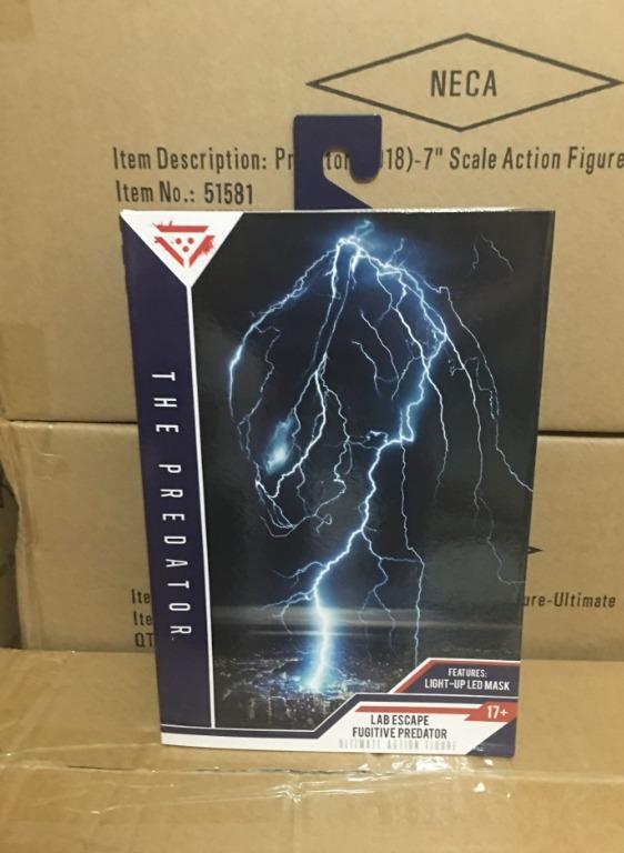 Neca The Predator Lab Escape Fugitive Light-Up LED, Hobbies & Toys ...