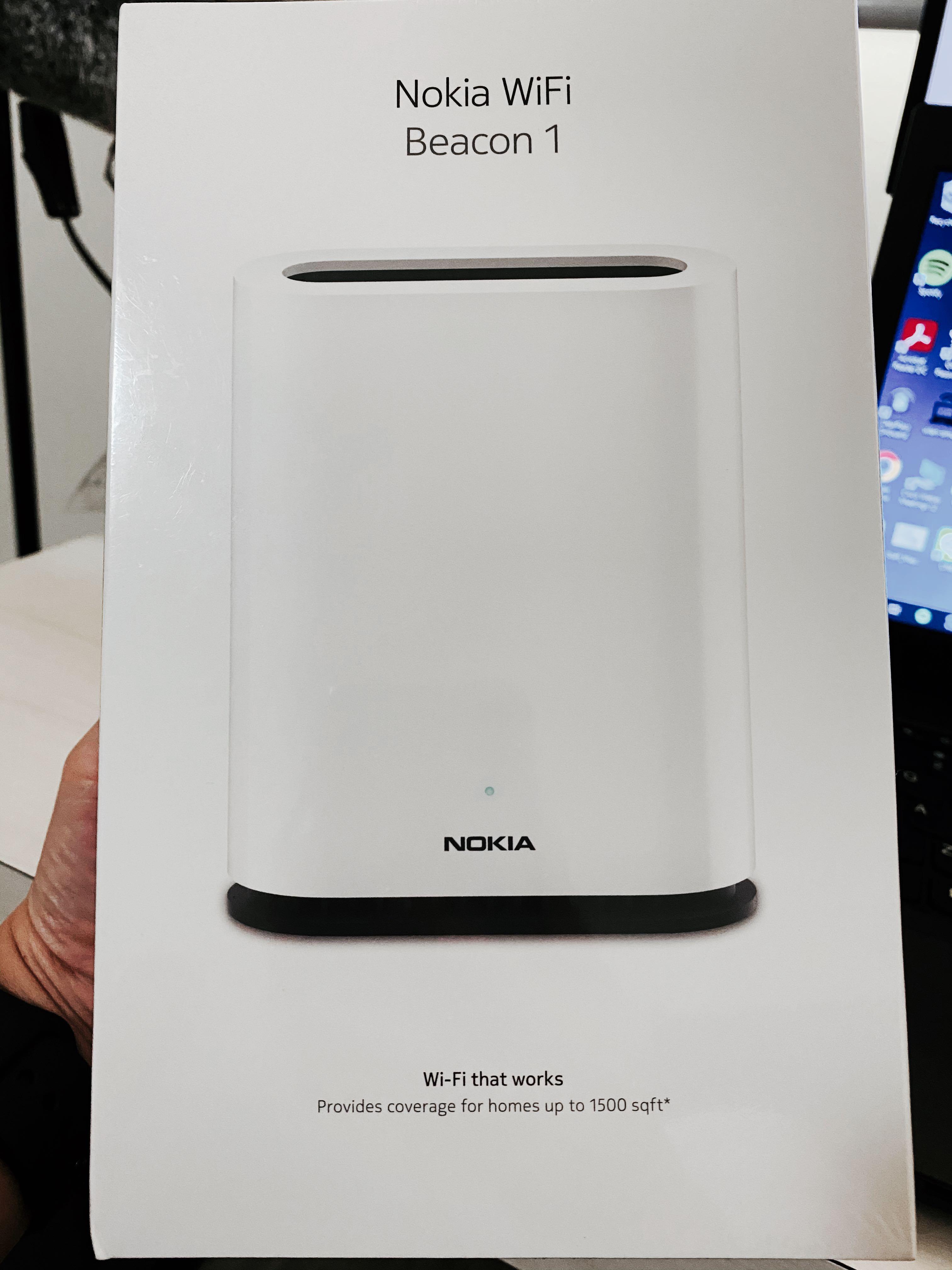 Nokia WiFi Beacon 1 Mesh Router AC1200, Computers & Tech, Parts ...