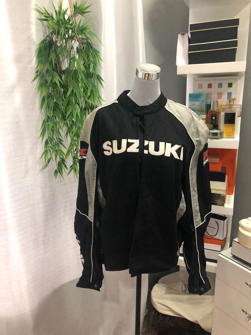 Original‼️ Suzuki GSX-R motorcycle riding jacket, Men's Fashion, Coats ...