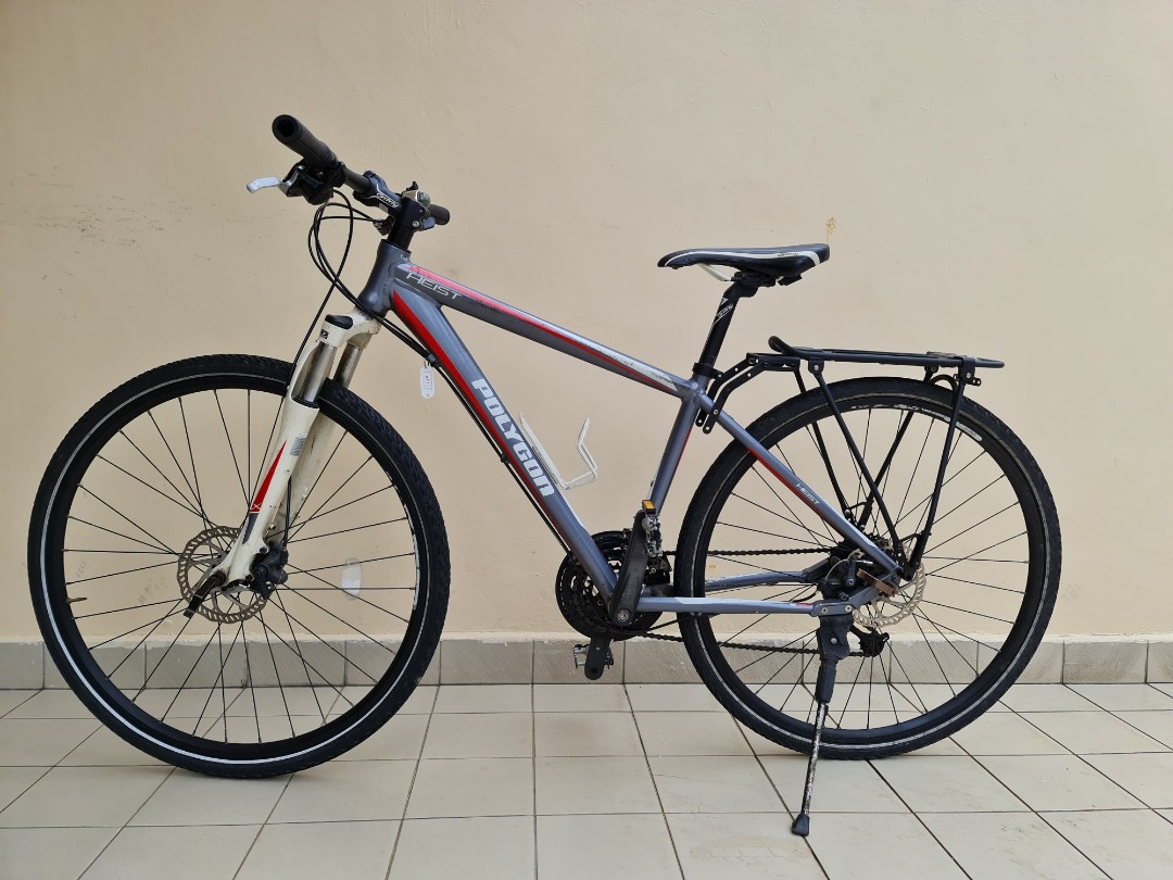 Polygon Heist 3.0 Hybrid bike, Sports Equipment, Bicycles & Parts ...