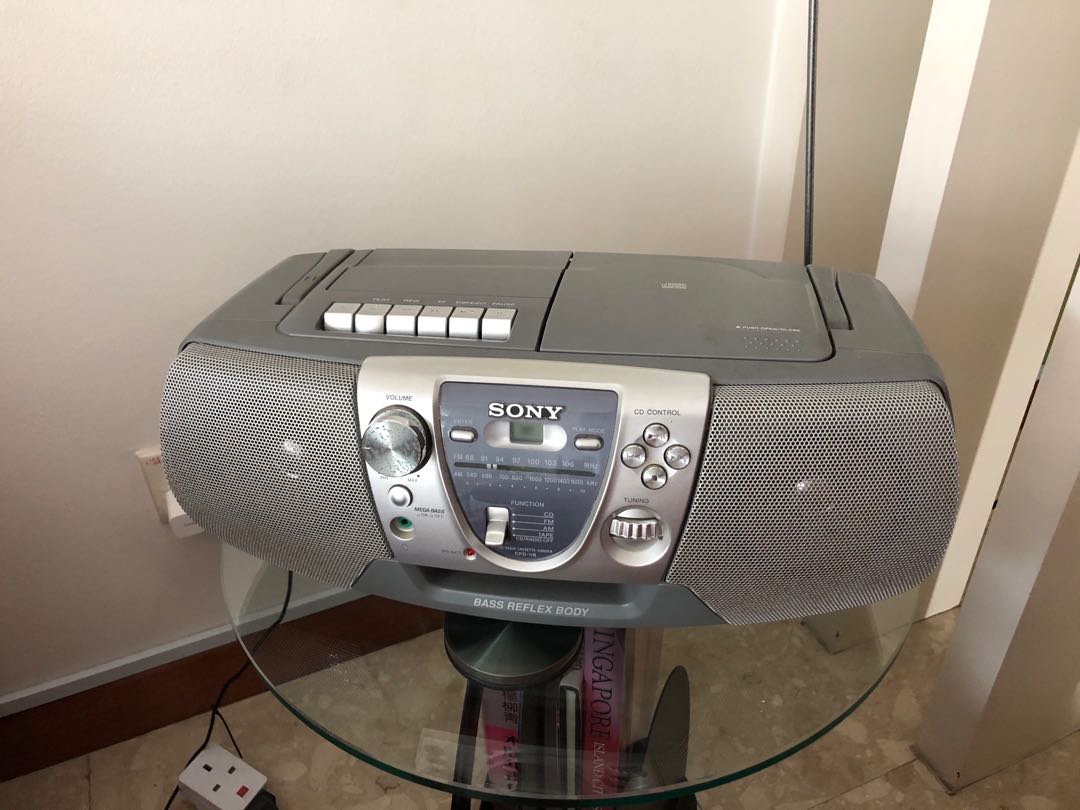 Sony Radio + CD + Cassette Player, Audio, Portable Music Players on ...
