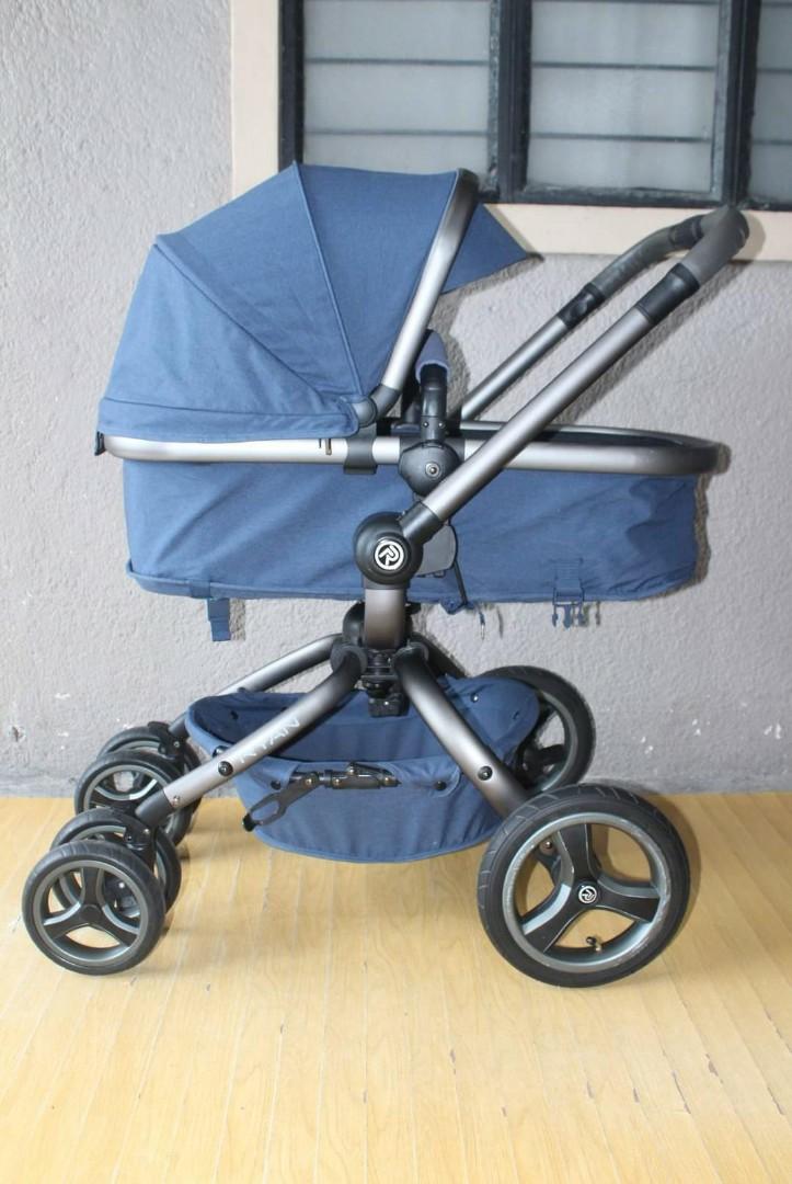 Ryan Spin Royale High End Premium Pram Stroller, Babies & Kids, Going ...
