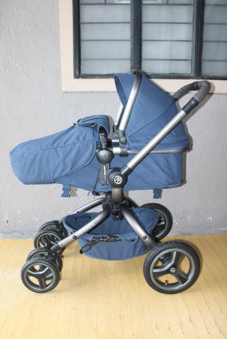 Ryan Spin Royale High End Premium Pram Stroller, Babies & Kids, Going ...