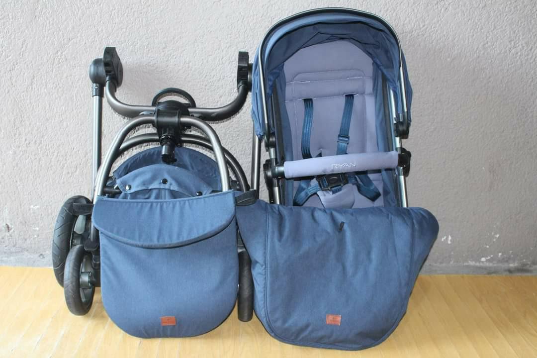 Ryan Spin Royale High End Premium Pram Stroller, Babies & Kids, Going ...