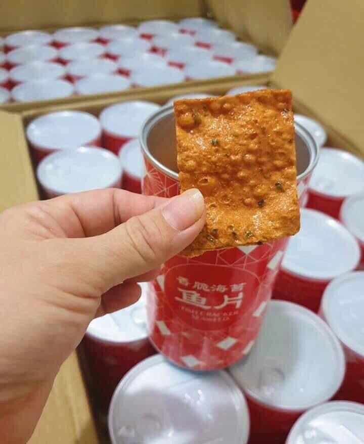 Seaweed fish cracker, Food & Drinks, Chilled & Frozen Food on Carousell