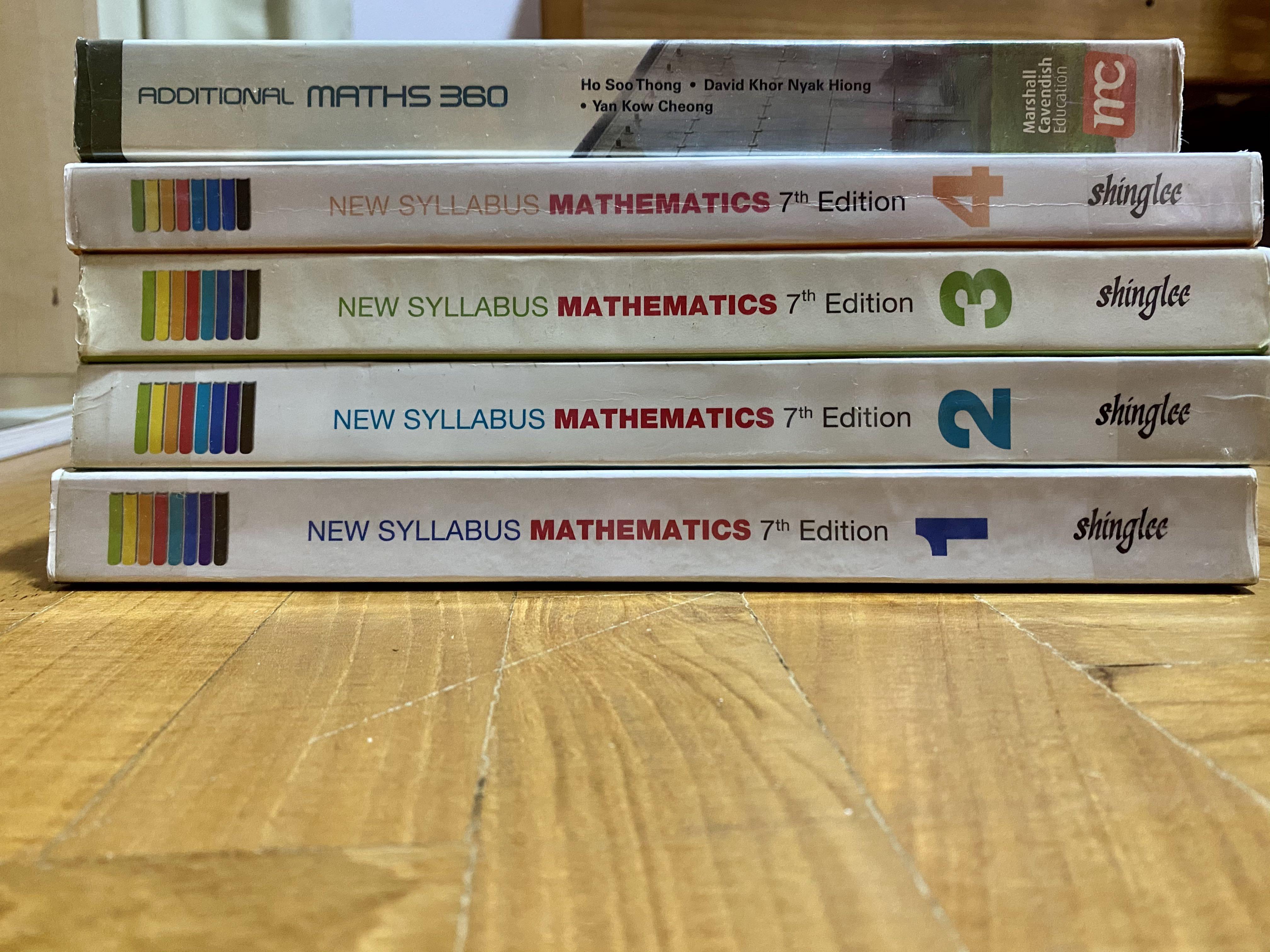 Secondary 1/2/3/4 math textbooks, Hobbies & Toys, Books & Magazines ...