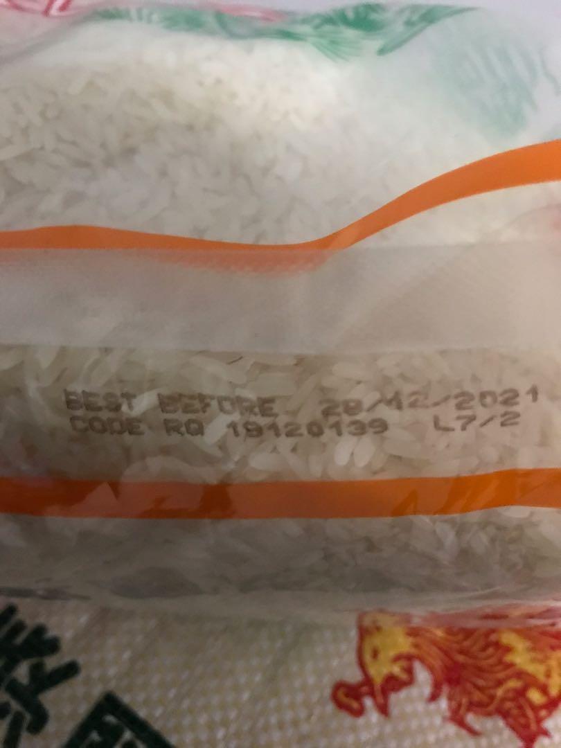 SongHe AAA Thai Hom Mali Rice 5kg / Song He Fragrant Rice / Medium PACK ...