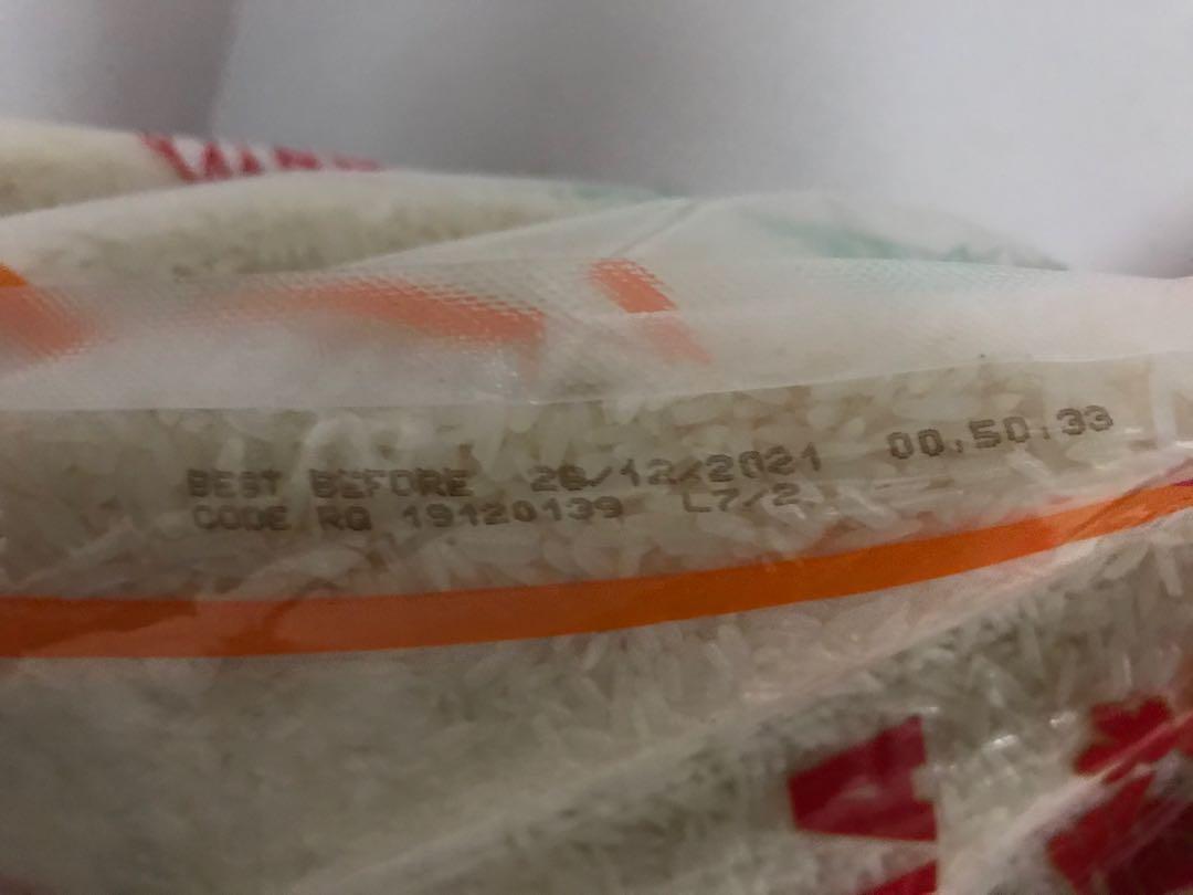 SongHe AAA Thai Hom Mali Rice 5kg / Song He Fragrant Rice / Medium PACK ...