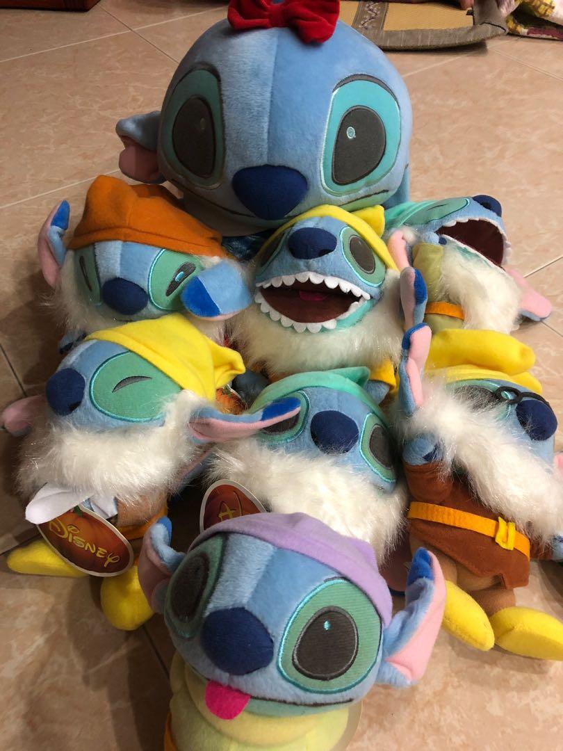 Authentic Stitch Full set - Snow White and Seven Dwarf, Hobbies & Toys ...