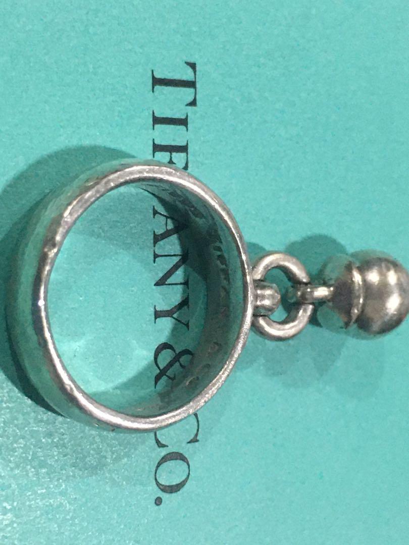 Tiffany & Co Ball Dangling Ring, Women's Fashion, Jewelry & Organizers ...