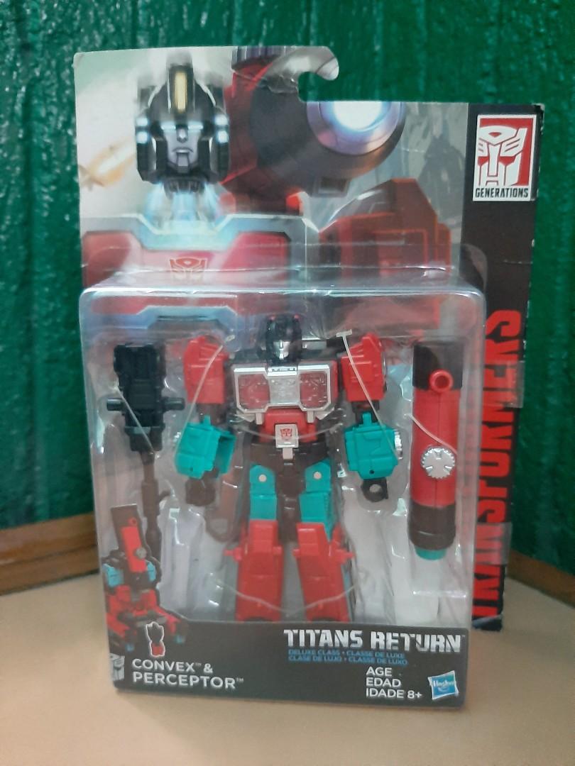 TRANSFORMERS TITANS RETURNS DELUXE CLASS PERCEPTOR, Hobbies & Toys ...