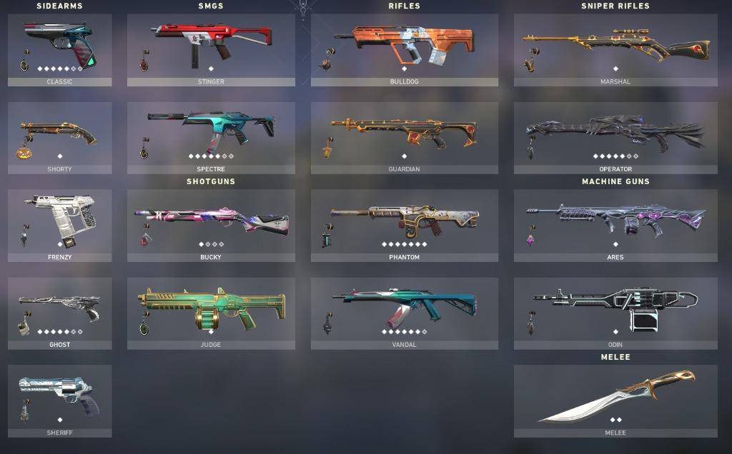 Valorant Radiant account with skins, Video Gaming, Gaming Accessories ...