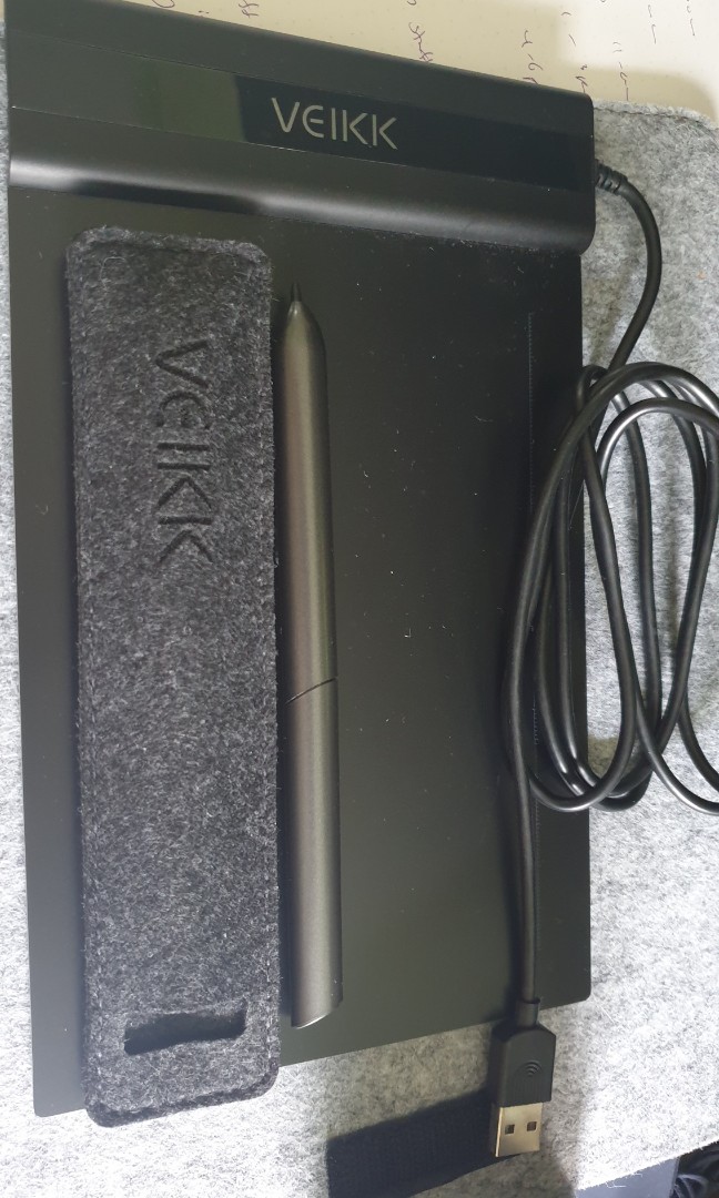Veikk drawing/signing tablet s640 with batteryless pen, Mobile Phones ...