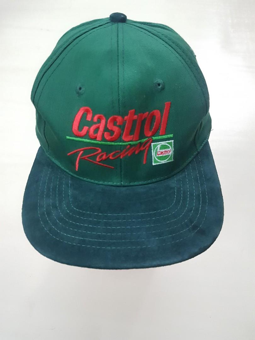 Vintage Permotoran Castrol Racing, Men's Fashion, Watches & Accessories, Cap & Hats on Carousell