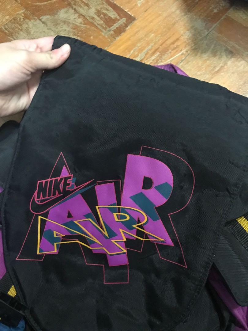 Vintage rare 90s nike air backpack, Men's Fashion, Bags, Backpacks on ...