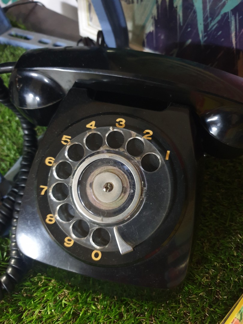 Vintage Rotating Dial Telephone, Hobbies & Toys, Memorabilia ...