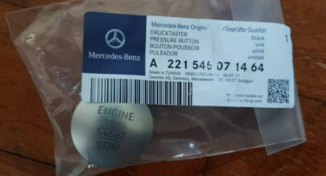 W212 - Mercedes Push Start Button Only, Car Accessories, Accessories on ...