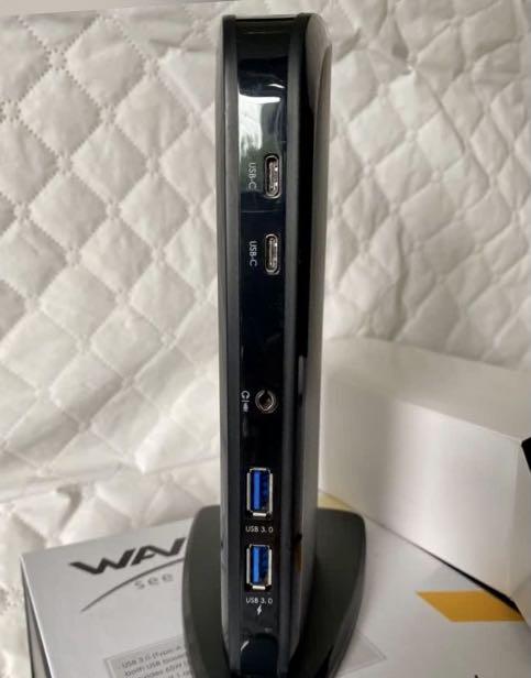 Wavlink USB-C Triple Display Universal Docking Station with Power ... Wavlink USB-C Triple Display Universal Docking Station with Power ...